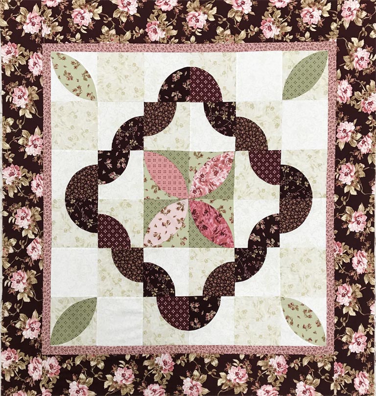 Garden Stroll Quilt Pattern | Fasci Garden